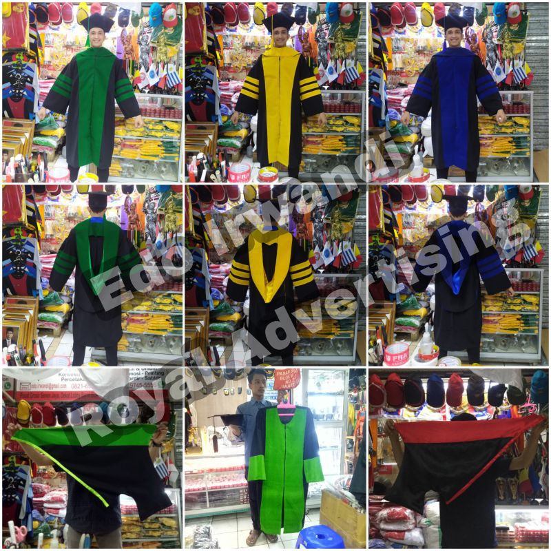 Jual Toga Guru Besar Toga Rektor Toga Senat Berkualitas | Shopee Indonesia