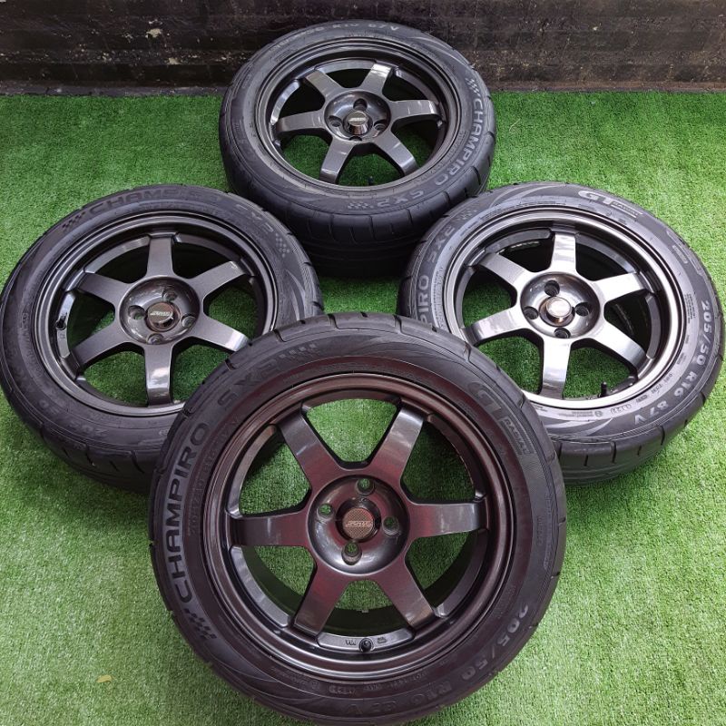 Jual Velg Ring 16 S202LP SSW Thailand Jazz Mobilio Vios Volkrays TE37 ...