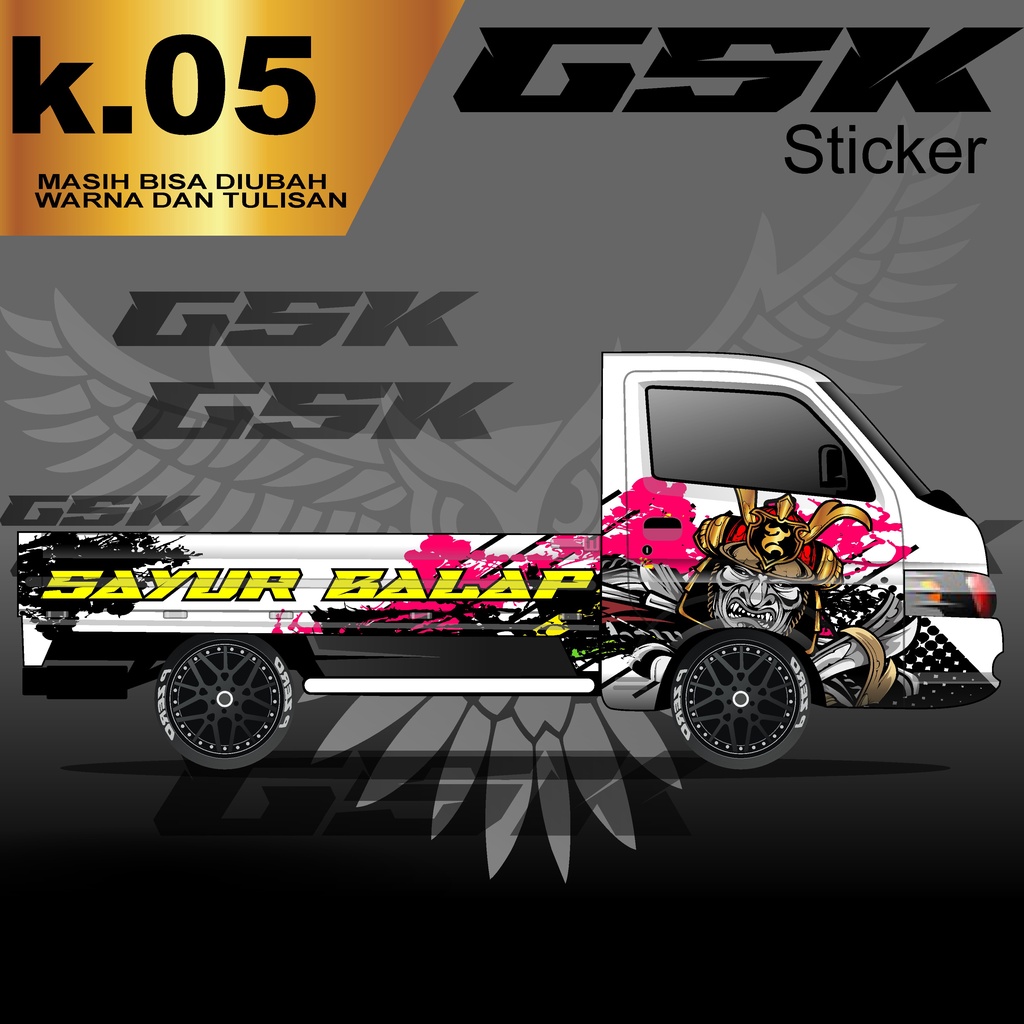 Jual Decal Sticker New Carry Pick Up-Stiker Carry New k.03 | Shopee ...