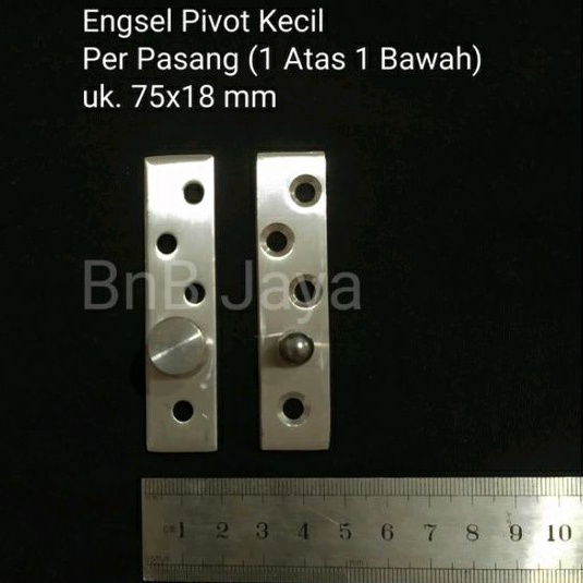 Jual [per PCS] Engsel Pivot Jendela Putar Kecil uk.75x18mm - Per PCS ...