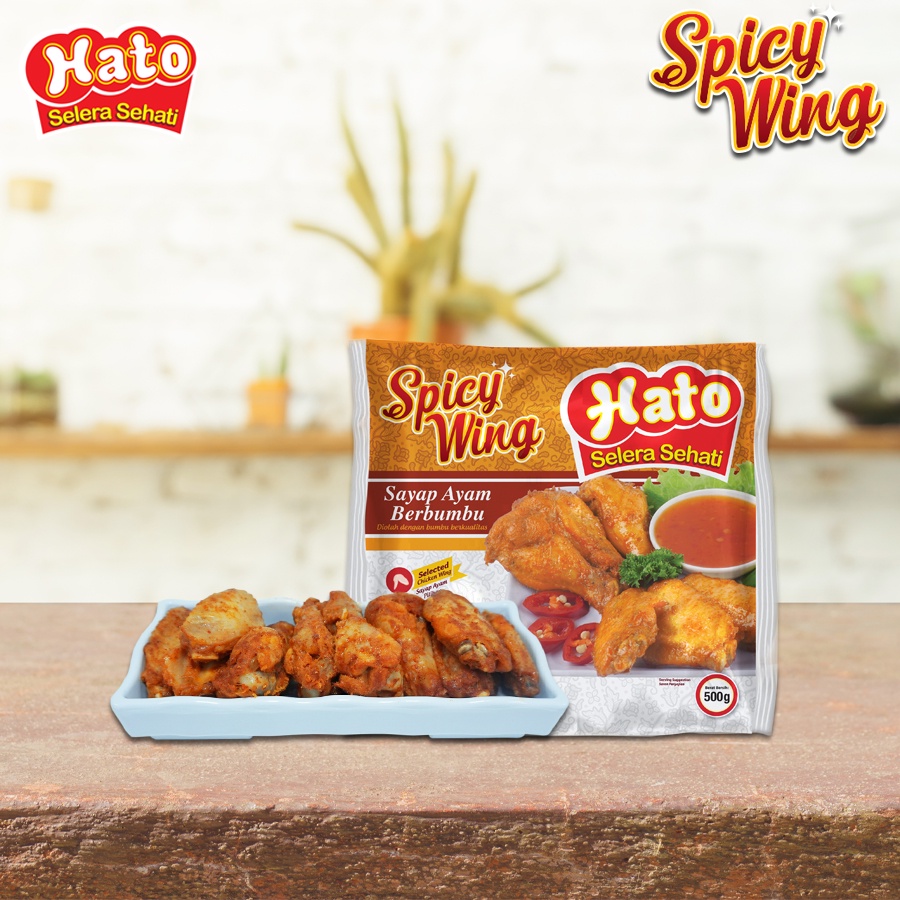 Jual HATO SPICY WING 500GR | Shopee Indonesia