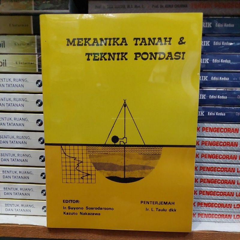 Jual Buku MEKANIKA TANAH dan TEKNIK PONDASI | Shopee Indonesia Jual Buku MEKANIKA TANAH dan TEKNIK PONDASI | Shopee Indonesia