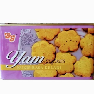 Jual Biskuit Yam Cookies kukis talas ubi umbi Malaysia Shiang Ghee ...