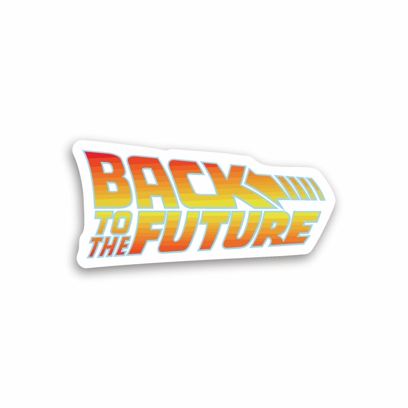 Jual Stiker Back to The Future / Sticker Back to The Future | Shopee ...