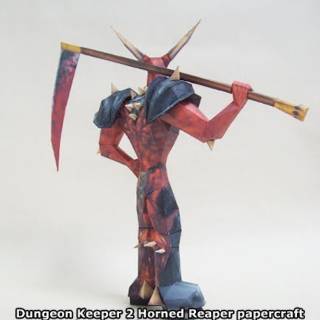 Jual Dungeon Keeper 2 Horned Reaper papercraft | Shopee Indonesia