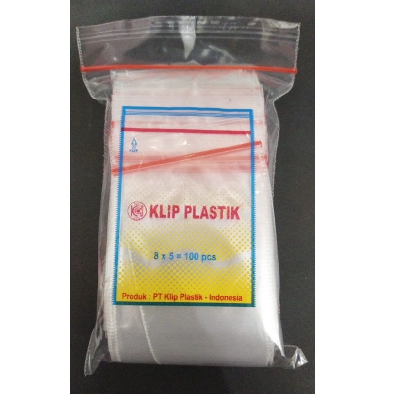 Jual Plastik klip 5x8 / KLIP PLASTIK 100 lembar | Shopee Indonesia