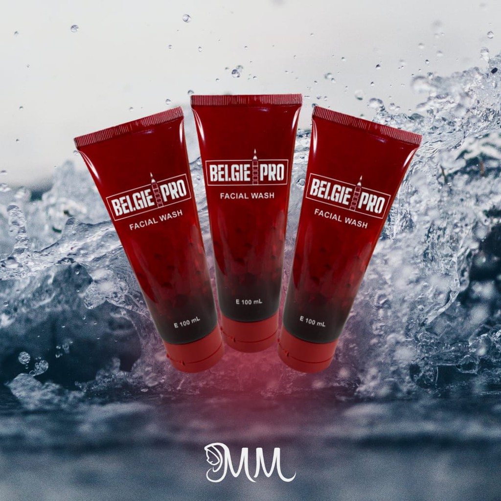 Jual BELGIE PRO Facial Wash 100 ml | Shopee Indonesia