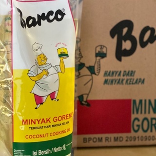 Jual Minyak Barco 1 liter minyak goreng kelapa barco 1 liter pouch ...