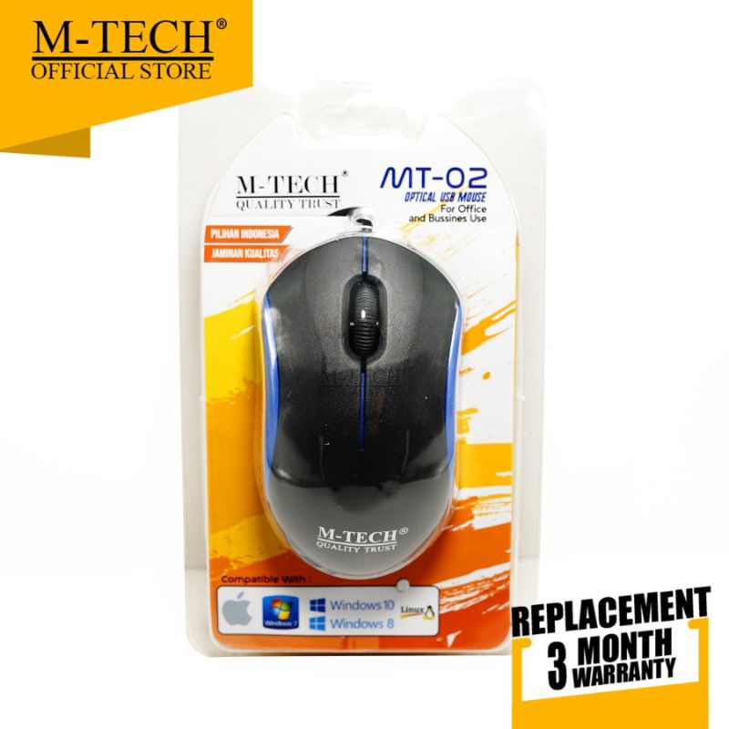Jual M-Tech Mouse Optical USB MT-02 (Garansi Resmi) | Shopee Indonesia