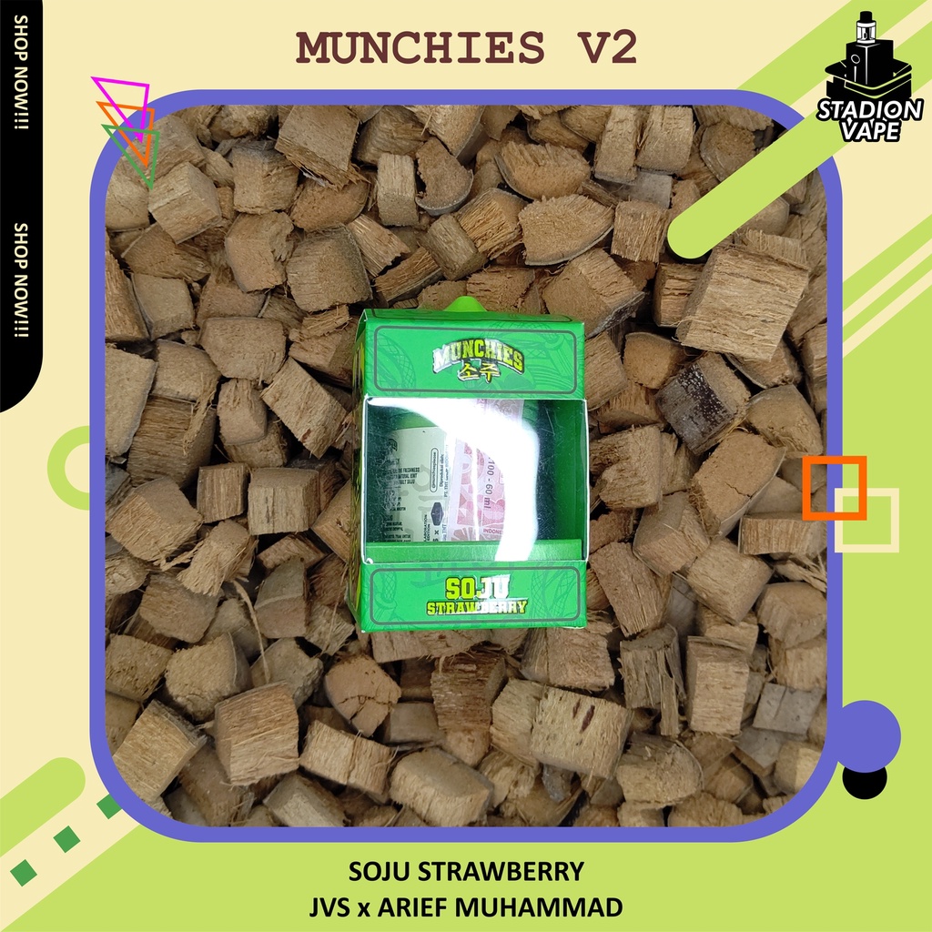 Jual LIQUID MUNCHIES SOJU STRAWBERRY 60ML FREEBASE AUTHENTIC Indonesia ...