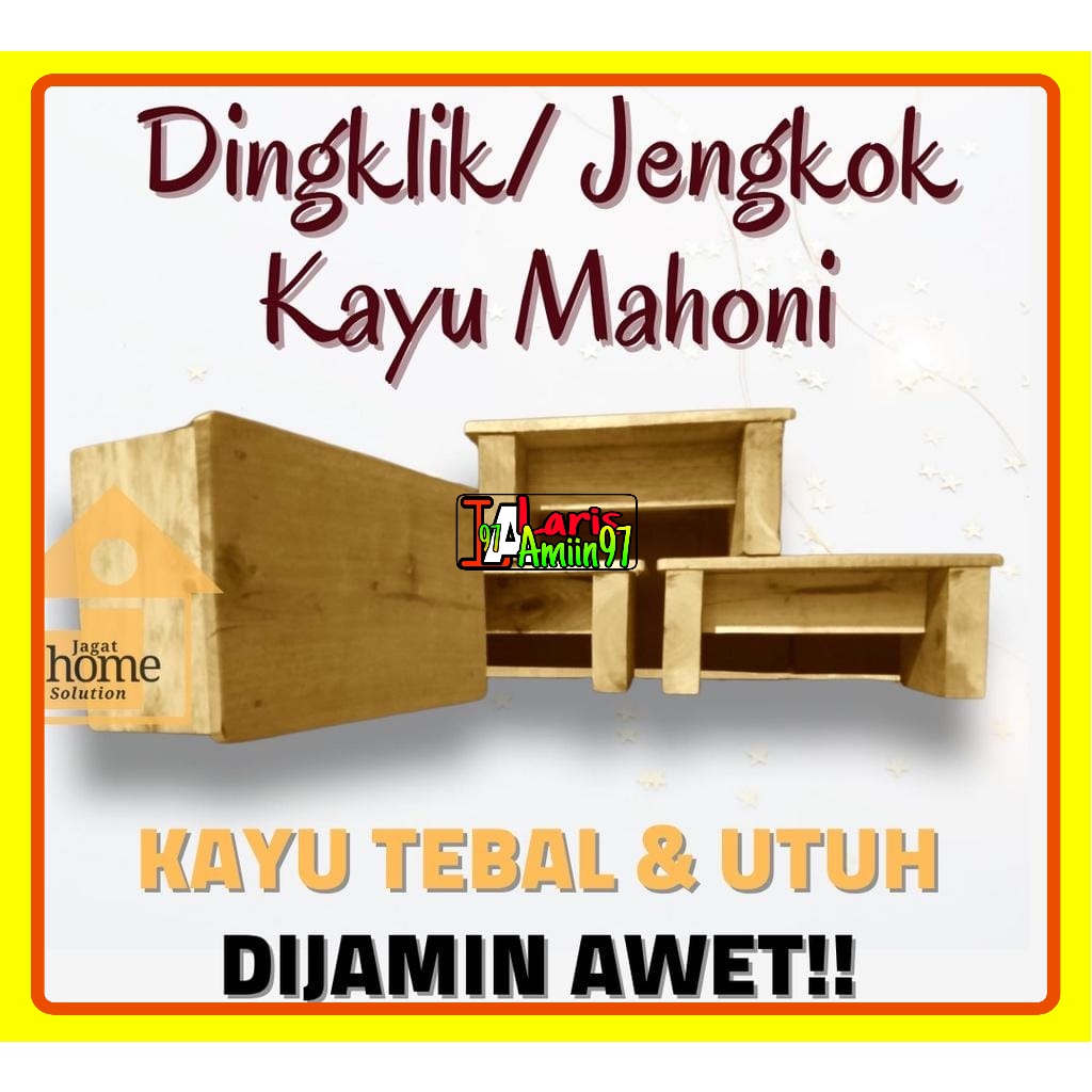 Jual Kursi Kotak Pendek Kayu / Dingklik Mini Kayu / Dingklik Kotak ... Jual Kursi Kotak Pendek Kayu / Dingklik Mini Kayu / Dingklik Kotak ...