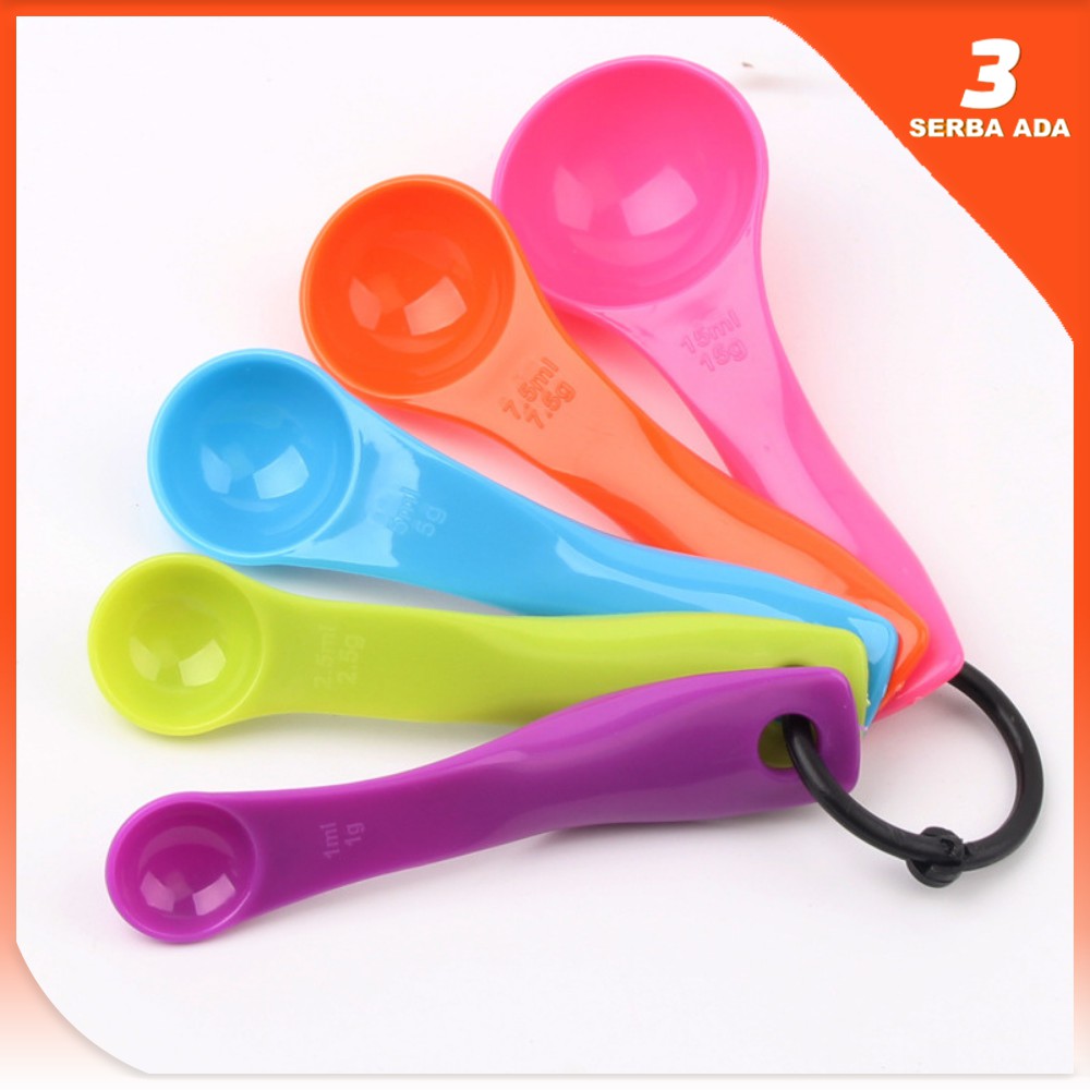 Jual Sendok Takar 1 Set Kue/ Sendok Takaran Kue / Measuring Spoon ...
