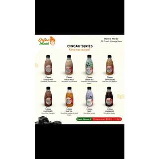 Jual Minuman cincau hitam segar rasa CHOCO MINT cincau 300ml | Shopee ...