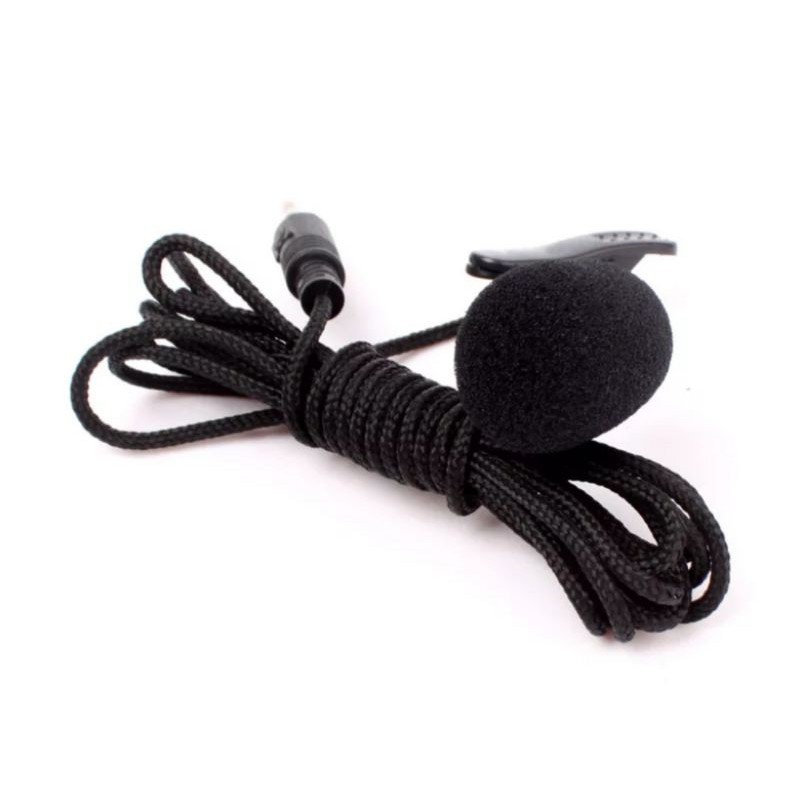 Microphone clip on jepit for Smartphone Android / mic toa jepit di baju ...