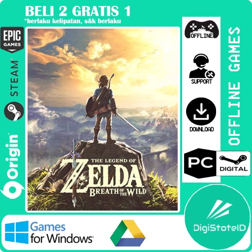 Jual The Legend of Zelda Breath of the Wild - Game PC | Shopee Indonesia