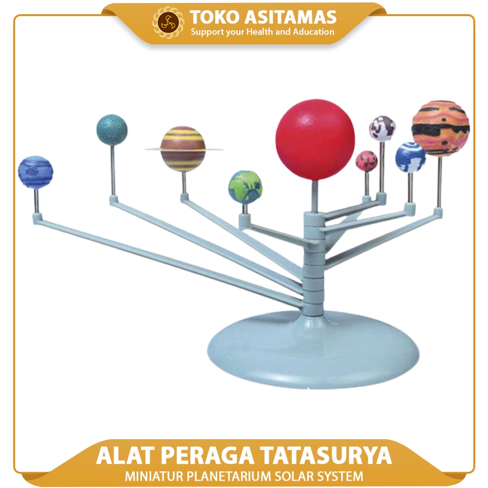 Jual Alat Peraga Tata Surya 9 Planet Solar System Mainan Edukasi Anak Sekolah Planetarium ...