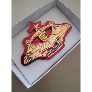 Jual brevet wing pin lencana pdh penyidik pm polisi militer Indonesia ...