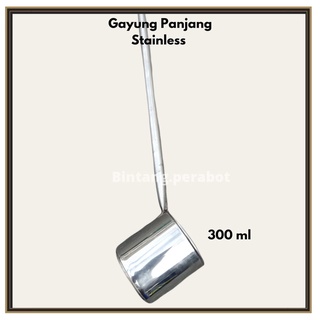 Jual Gayung Stainless Gagang Panjang 250-300-380 ml / Gayung Thai Tea ...