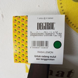 Jual DEGIROL tablet hisap rasa lemon - obat radang mulut dan ...