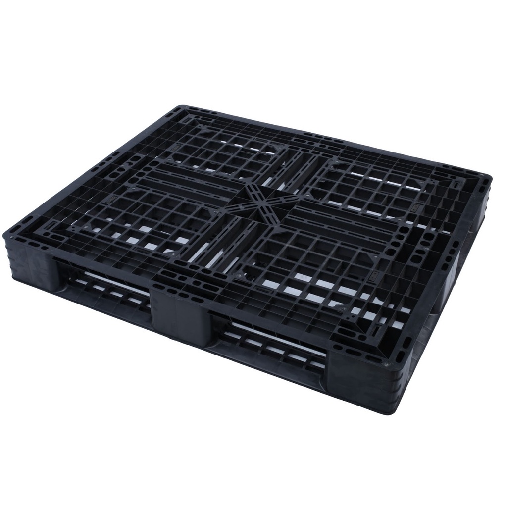 Jual Pallet Plastik ( NEW) HITAM uk 150 x 120 x 15 cm / Static, Dinamic ...