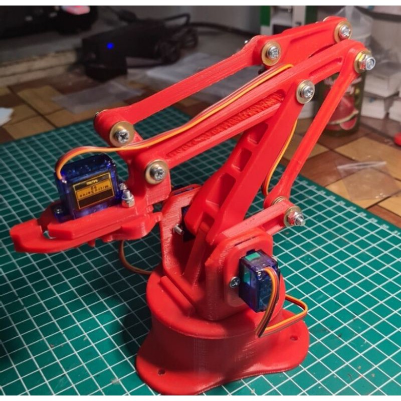 Jual Arm Robot Arduino Kit + Servo - BR | Shopee Indonesia