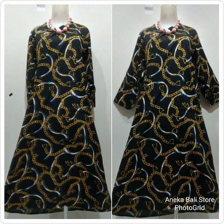 Jual Daster bali panjang uk-XL Muslimah murah lengan 7/8 ,Pakaian ...