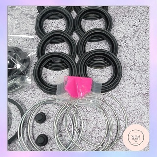 Jual Caliper Kit Karet Seal Rem Cakram Depan Fortuner Hilux (04478 ...
