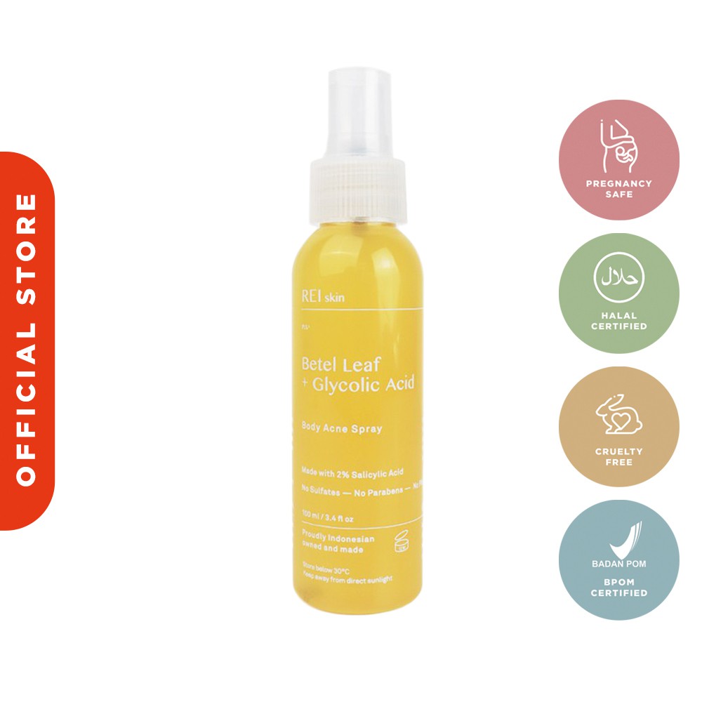 MSBB - REI Skin Betel Leaf + Glycolic Acid Body Treatment Spray 100Ml ...