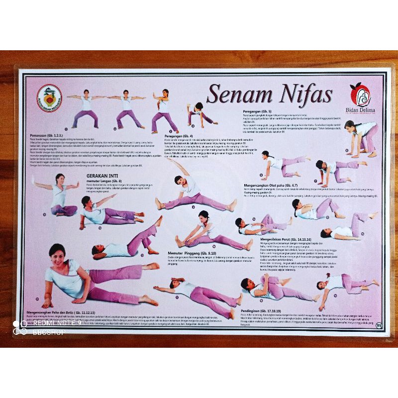 Jual (99) POSTER SENAM NIFAS | Shopee Indonesia