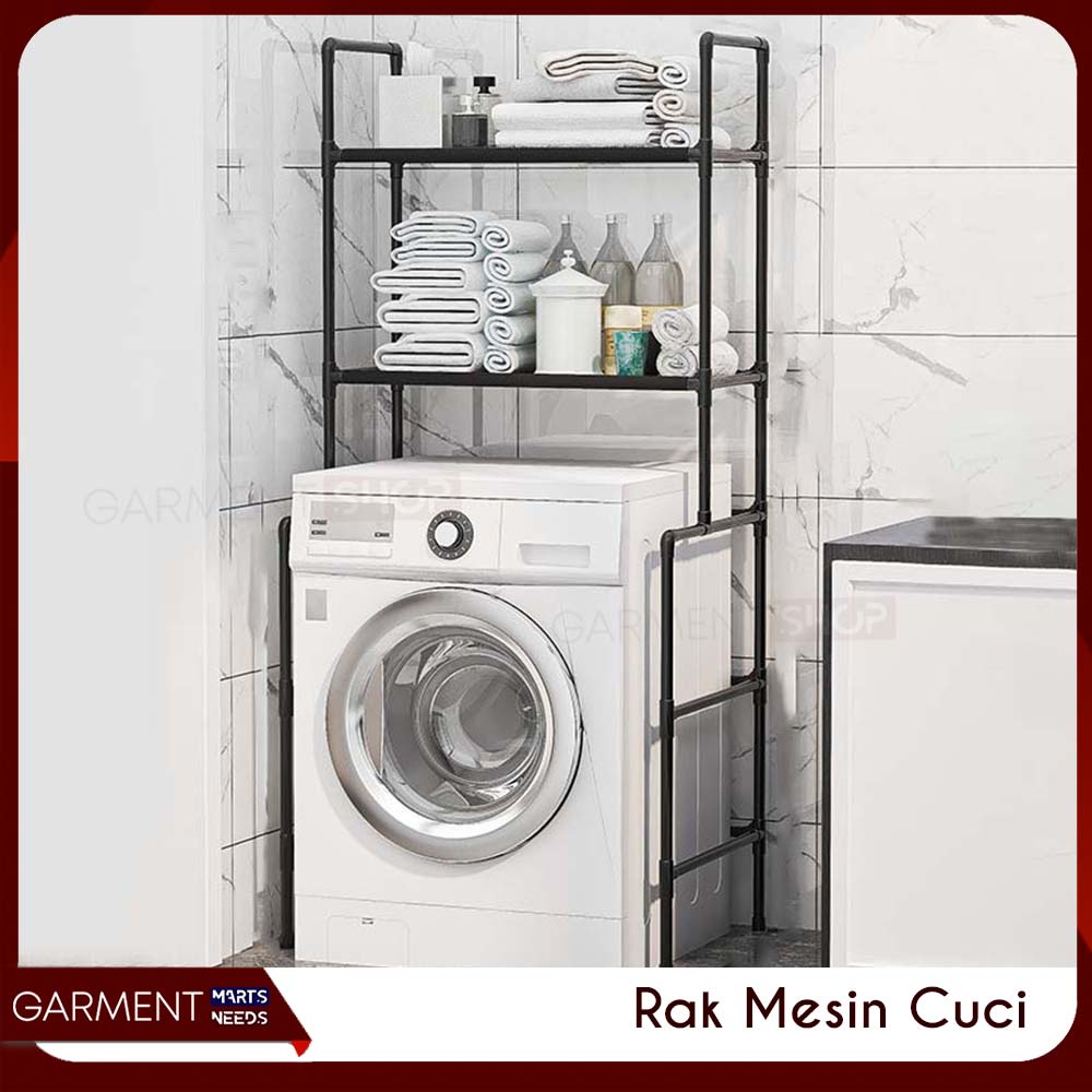 Jual Rak Mesin Cuci Kamar Mandi Susun Besar Toilet Portable Organizer ...