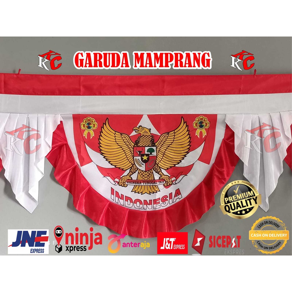 Jual BENDERA BACKGROUND GARUDA MERAH PUTIH BACKGROUND CANTIK BENDERA ...