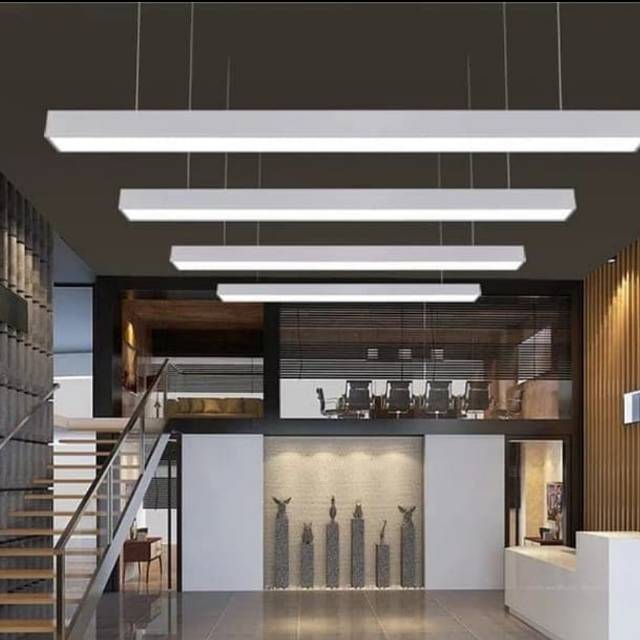 Jual Lampu led hanging lamp gantung led 30w 45w 45 30 watt tl gantung ...