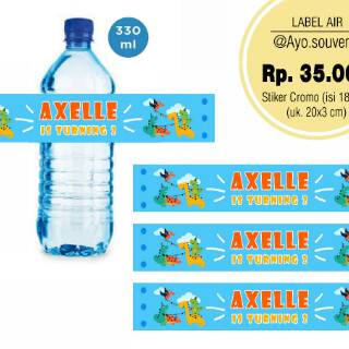 Jual Stiker Air Mineral | Shopee Indonesia