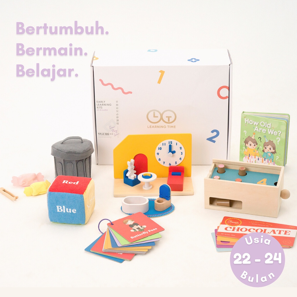 Jual Learning Time | Full Early Learning Kits 22-24 Bulan | Mainan ...
