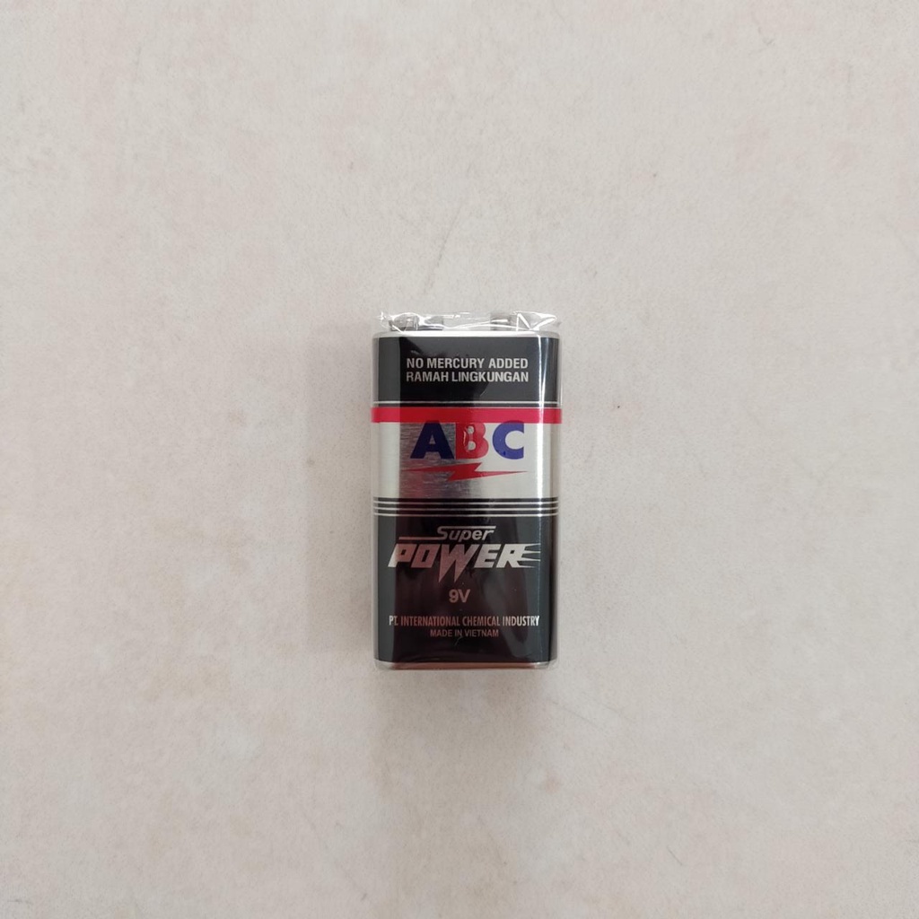Jual Baterai Kotak ABC Super Power 9 Volt - NM | Shopee Indonesia