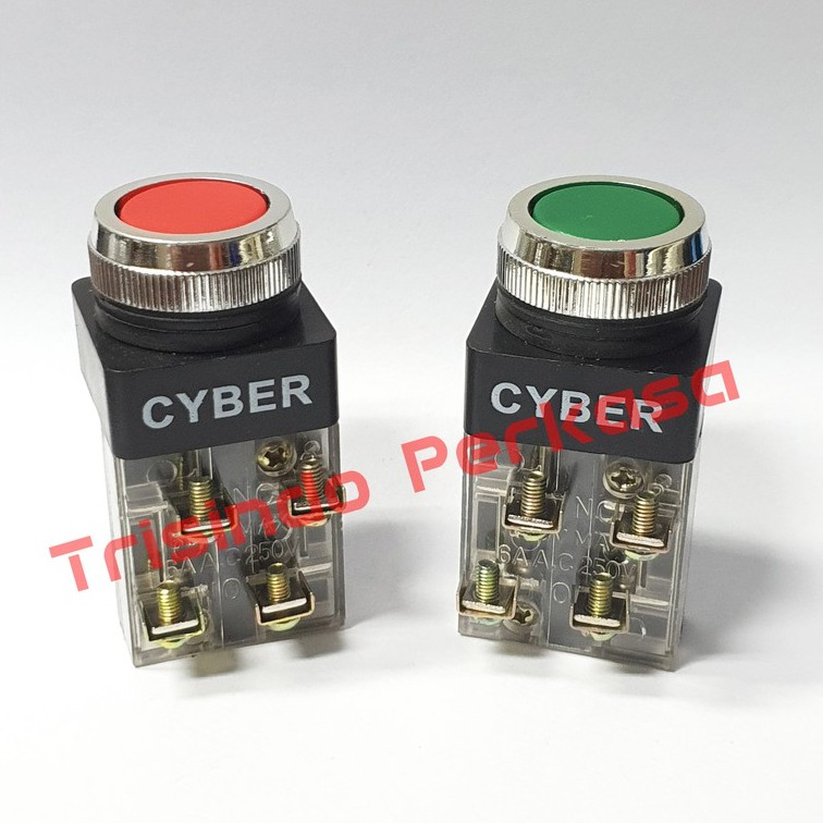 Push Button PB2511 25mm 4kaki (4F) | Shopee Indonesia