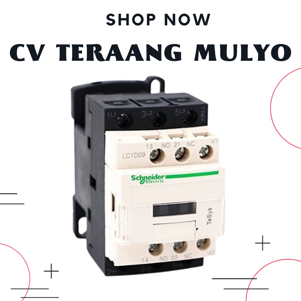 Jual Kontraktor / Contactor 9 Ampere Tesys Schneider LC1D09M7 | Shopee ...
