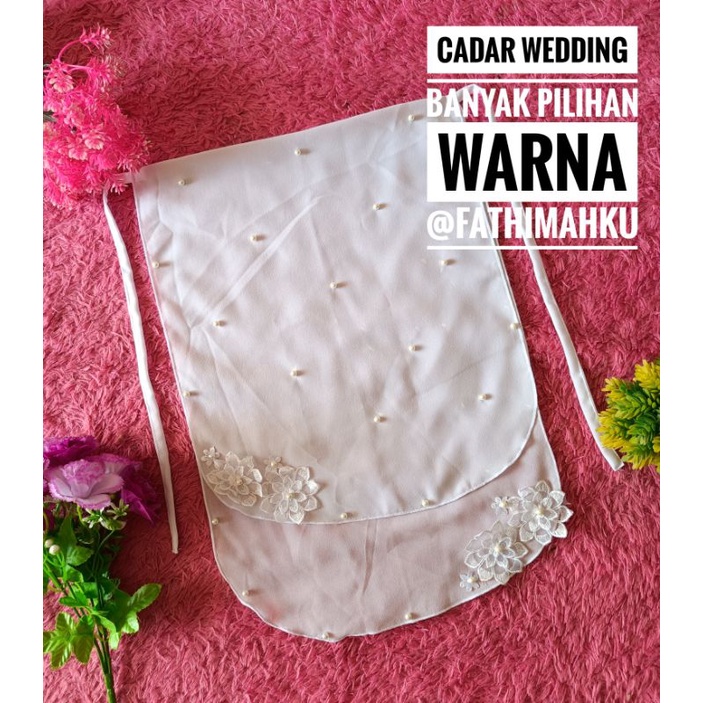 Jual Cadar Wedding Viral By Fathimahku/Cadar 2 layer Ceruty babydoll ...