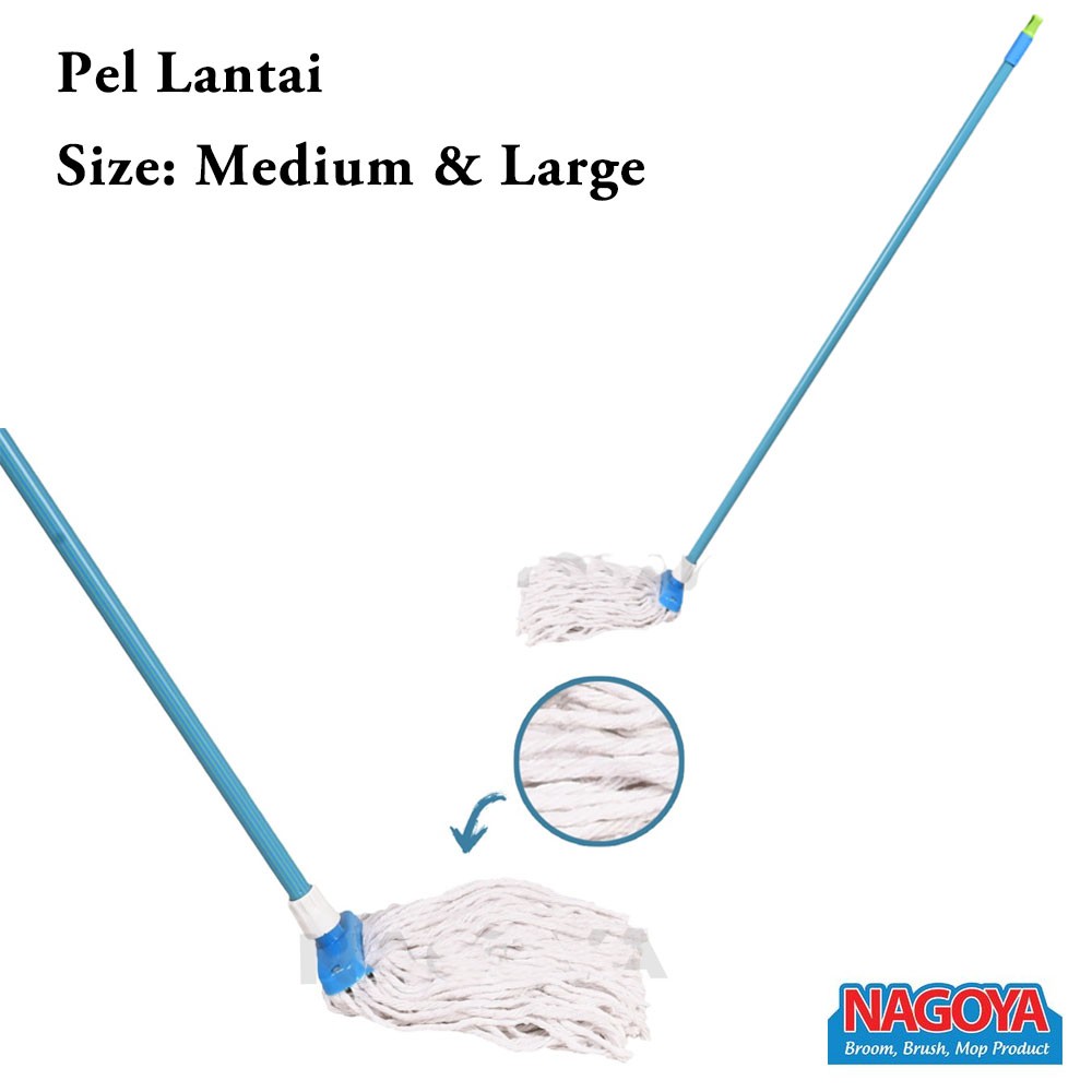 Jual Pel Lantai Mop Rumah Alat Kebersihan Ultra NAGOYA Tongkat ...
