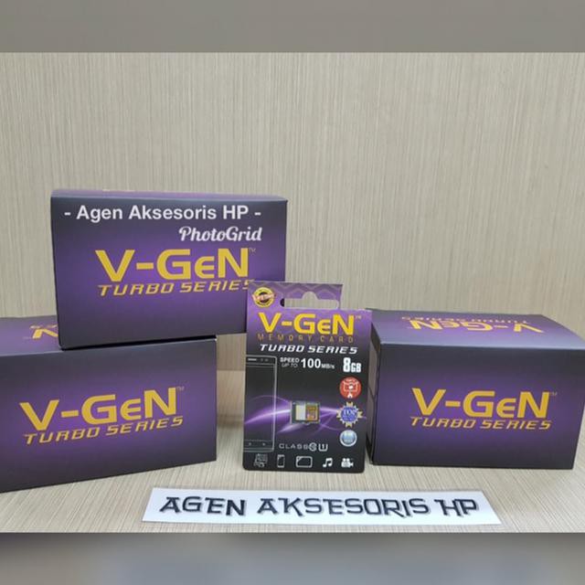 Jual Memory Card V-Gen 8GB Turbo Series 85mbps mSD MMc Class 10 ...