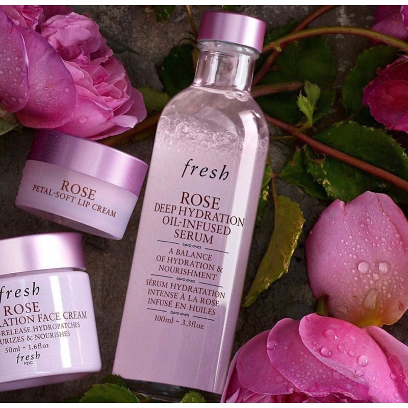 Jual FRESH Rose Deep Hydration Oil Infused Serum | Shopee Indonesia