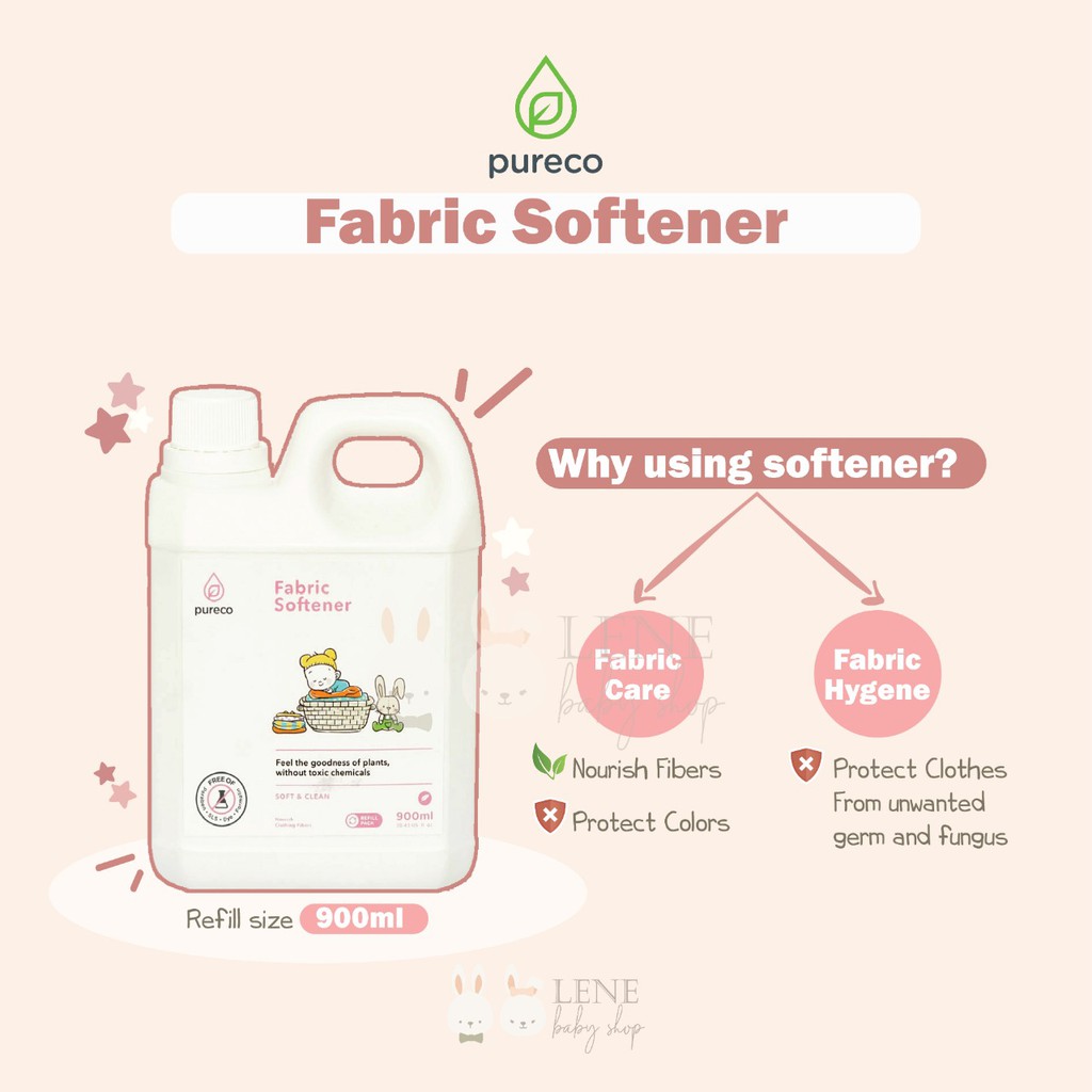 Pureco Fabric Softener 900ml refill size | Shopee Indonesia Pureco Fabric Softener 900ml refill size | Shopee Indonesia