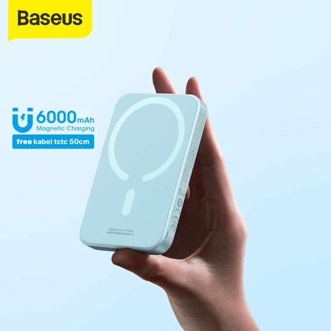 Jual PROMO BASEUS WIRELESS POWER BANK MAGNETIC MAGSAFE 20W FAST ... Jual PROMO BASEUS WIRELESS POWER BANK MAGNETIC MAGSAFE 20W FAST ...