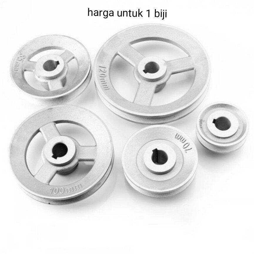 Jual puli dinamo dudukan vanbelt tali dinamo mesin jahit obras overdek ...