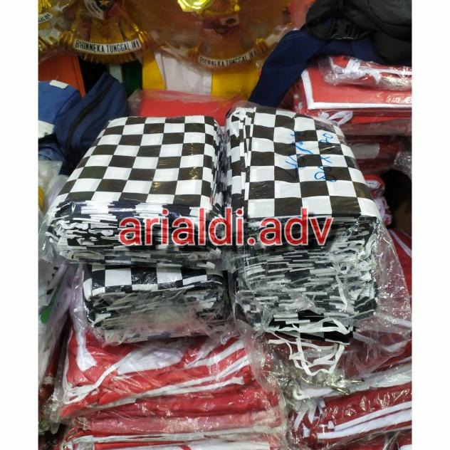 Jual BENDERA START FINISH UKURAN 80120 CM | Shopee Indonesia