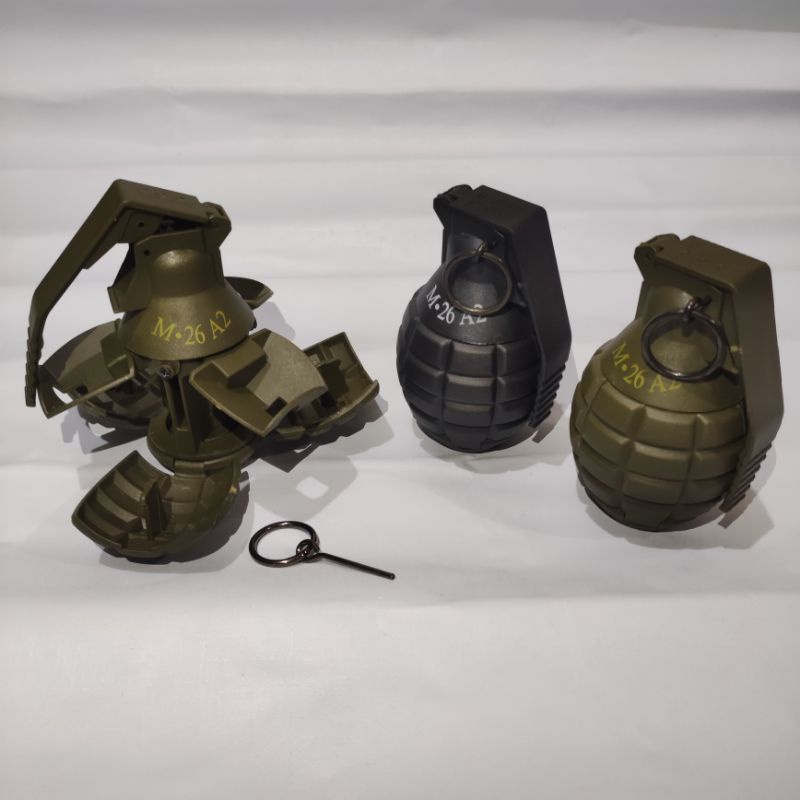 Jual Granat Spring Granat Mainan Grenade BB WGB Hand Grenade Nerf ...