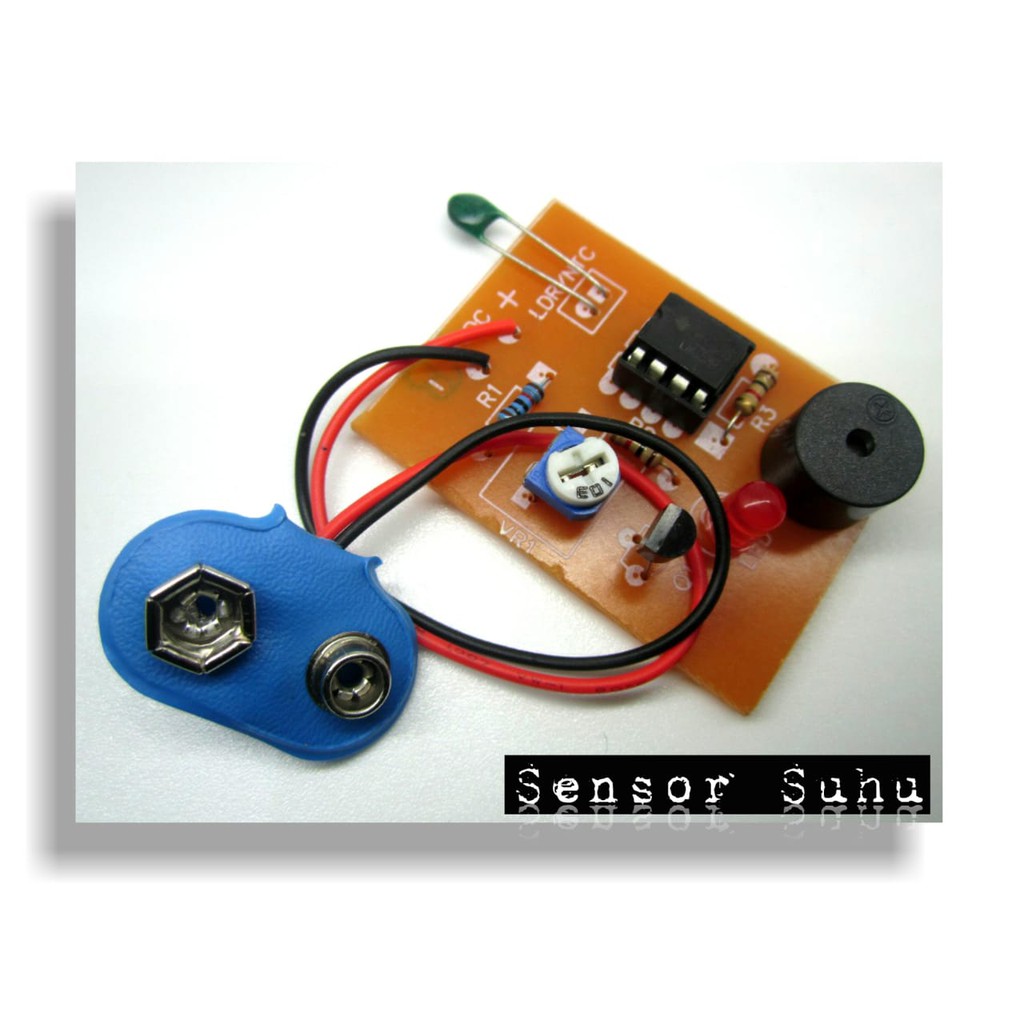 Jual RANGKAIAN ELEKTRONIK KIT ELEKTRONIKA SENSOR SUHU NTC OUTPUT BUZZER ...
