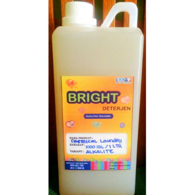 Jual CHEMICAL LAUNDRY ALKALITE LIQUID 1000 GRAM / 1 LITER Indonesia ...