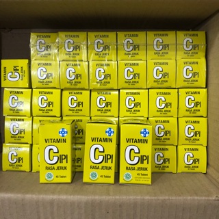 Jual Vitamin c ipi vit c ipi isi 45 tablet murah minimal 4 pcs | Shopee ...