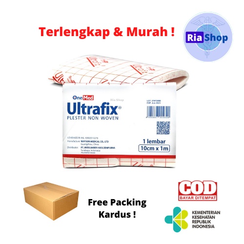 Jual ULTRAFIX ( 10 CM x 1 M ) - ONEMED | PLESTER PENUTUP LUKA | PLESTER ...